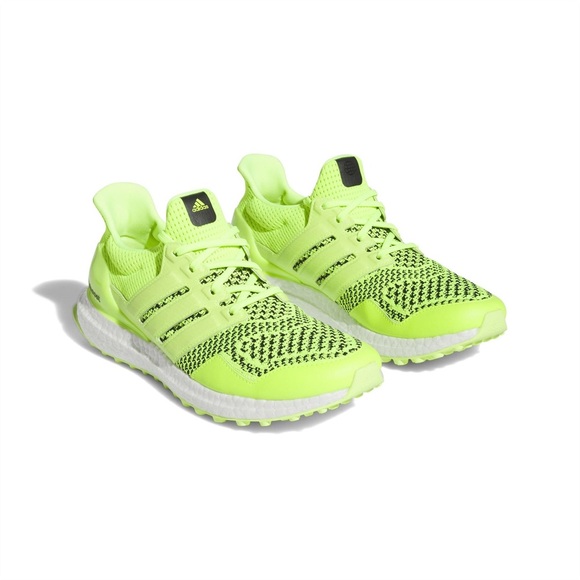 adidas | Shoes | Adidas Ultraboost Golf Mens Neon Yellow Sneakers Size ...